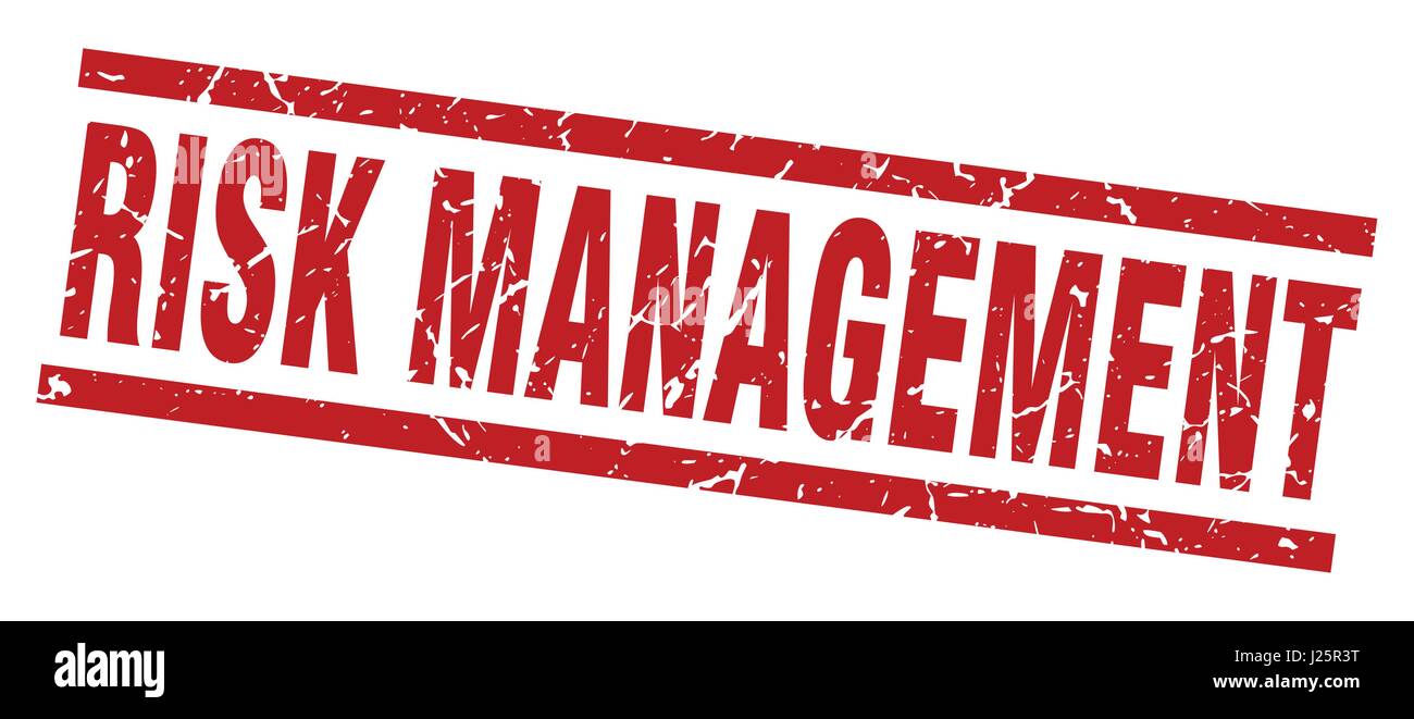 square grunge red risk management stamp Stock Vector Image & Art - Alamy