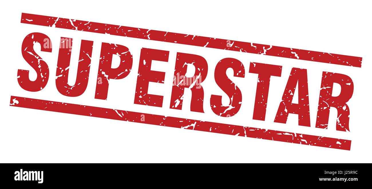 Superstar stamp Stock Vector Images - Alamy