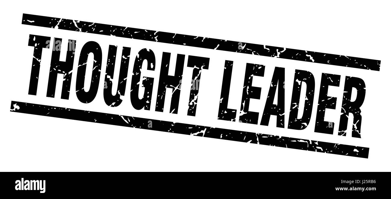 Black thought leader Stock Vector Images - Alamy