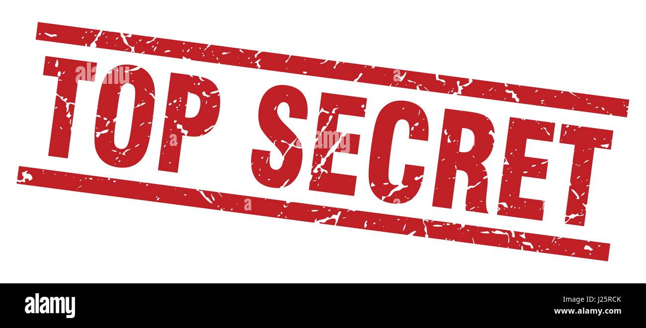 square grunge red top secret stamp Stock Vector Image & Art - Alamy