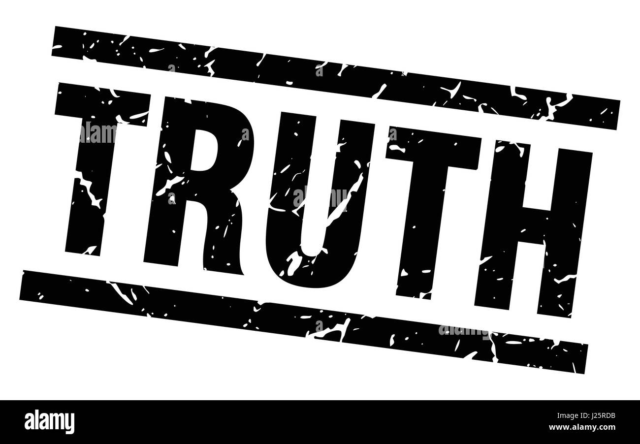 square grunge black truth stamp Stock Vector Image & Art - Alamy