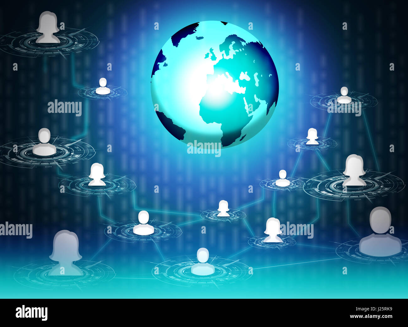 Smart technology of connexion Stock Photo - Alamy