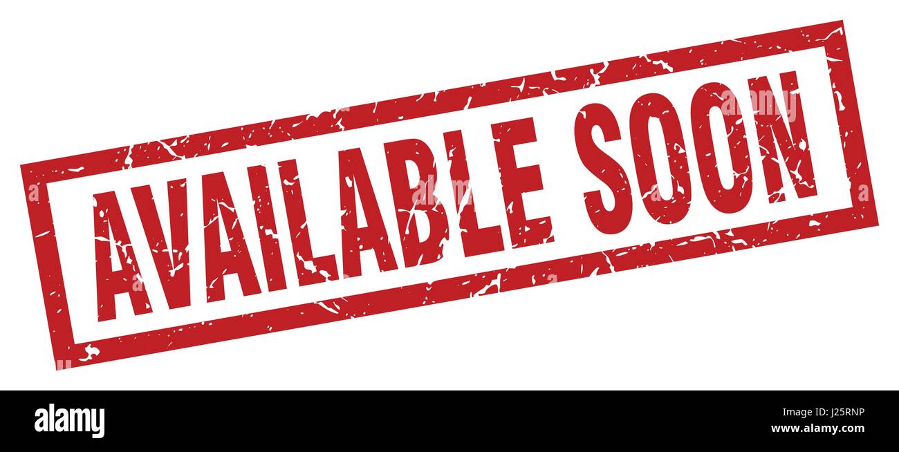 Available soon template hi-res stock photography and images - Alamy