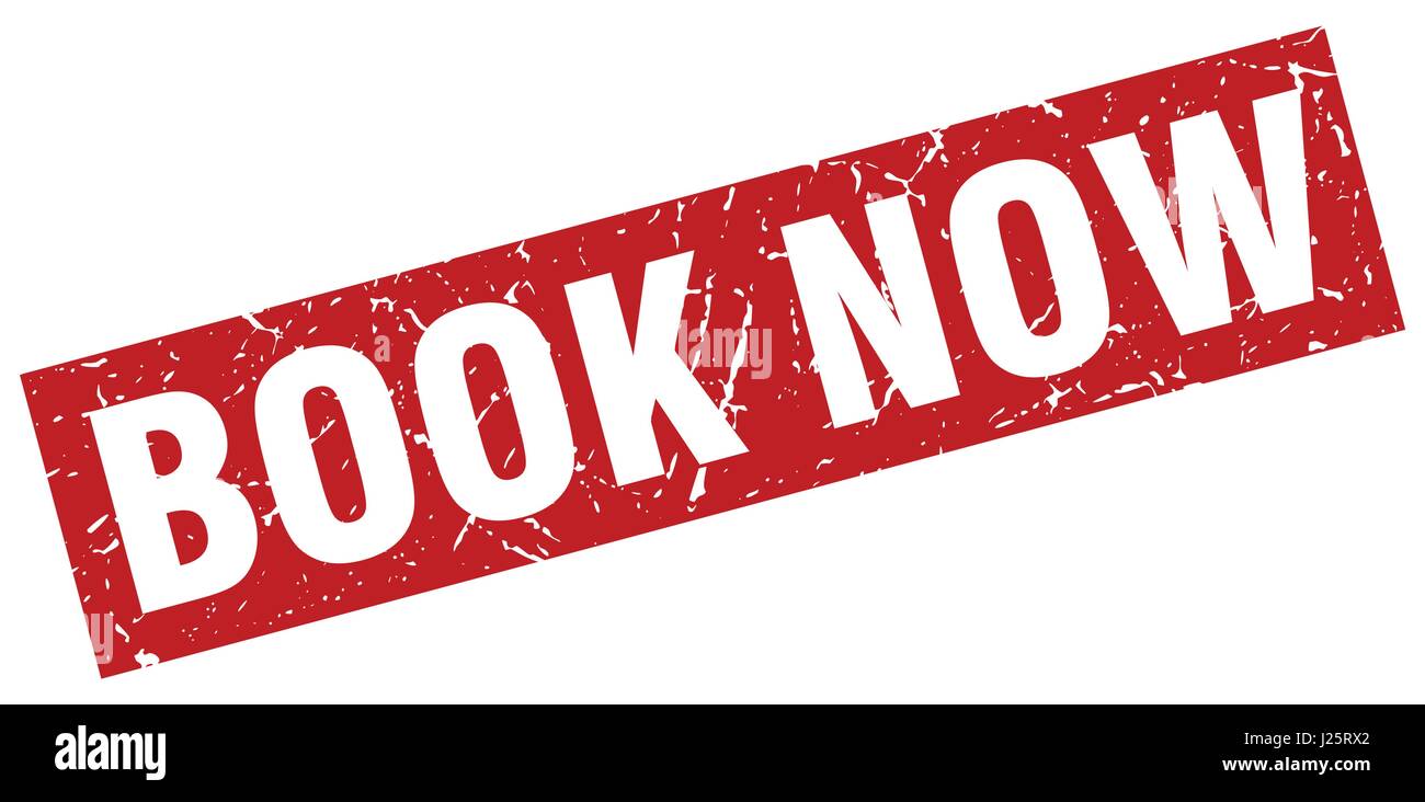 square grunge red book now stamp Stock Vector Image & Art - Alamy