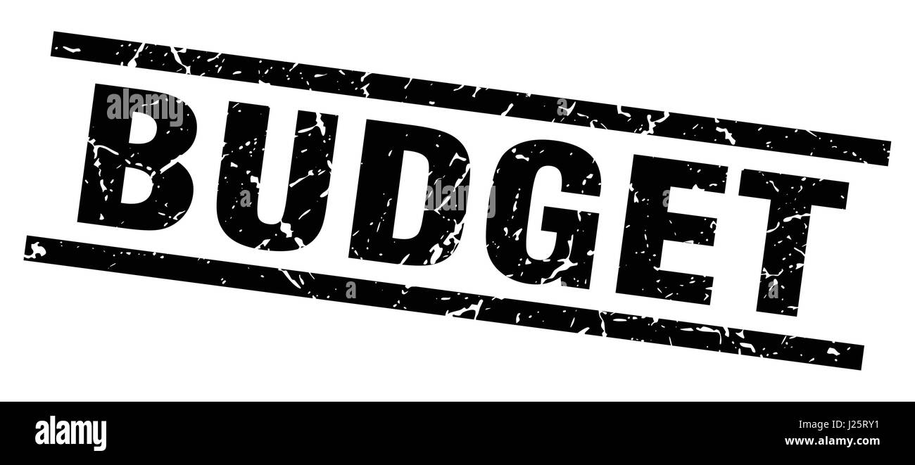 square grunge black budget stamp Stock Vector Image & Art - Alamy