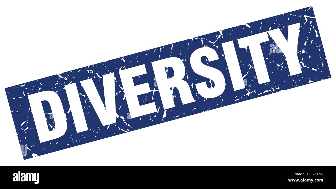 Diversity square stamp hi-res stock photography and images - Alamy