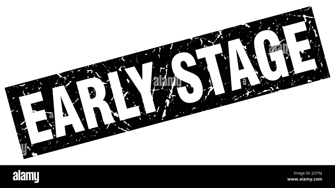 square grunge black early stage stamp Stock Vector Image & Art - Alamy