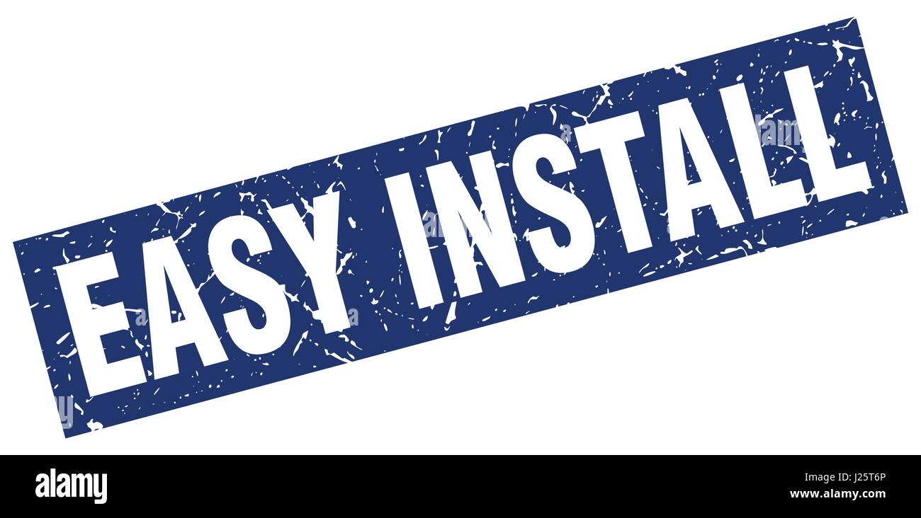 Easy install vector vectors hi-res stock photography and images - Alamy