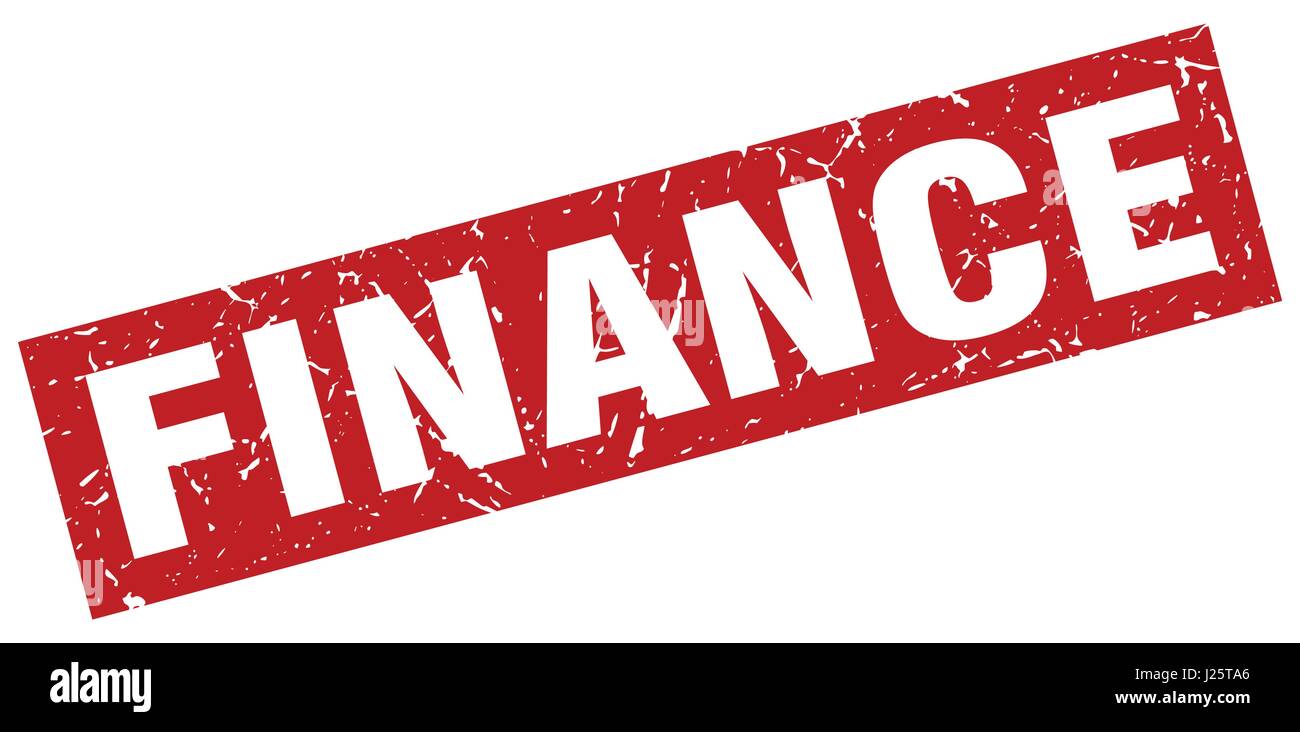 square grunge red finance stamp Stock Vector Image & Art - Alamy