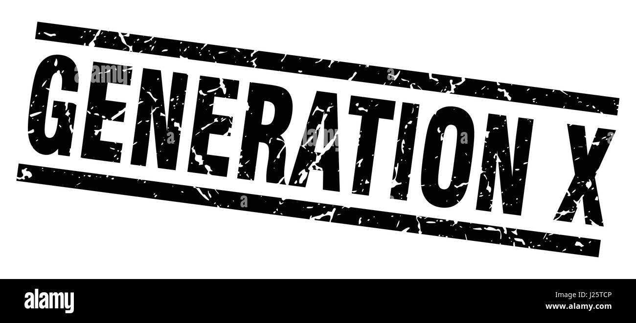 Generation x Black and White Stock Photos & Images - Alamy
