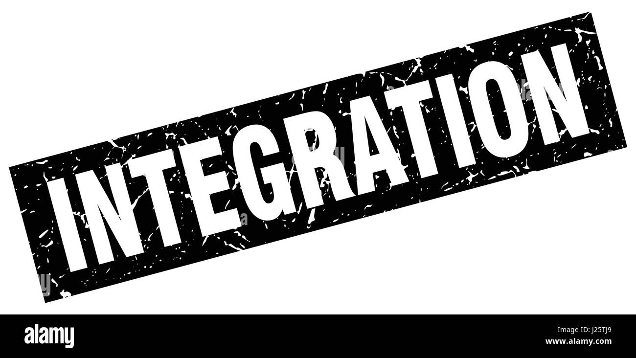 Integration stamp Black and White Stock Photos & Images - Alamy
