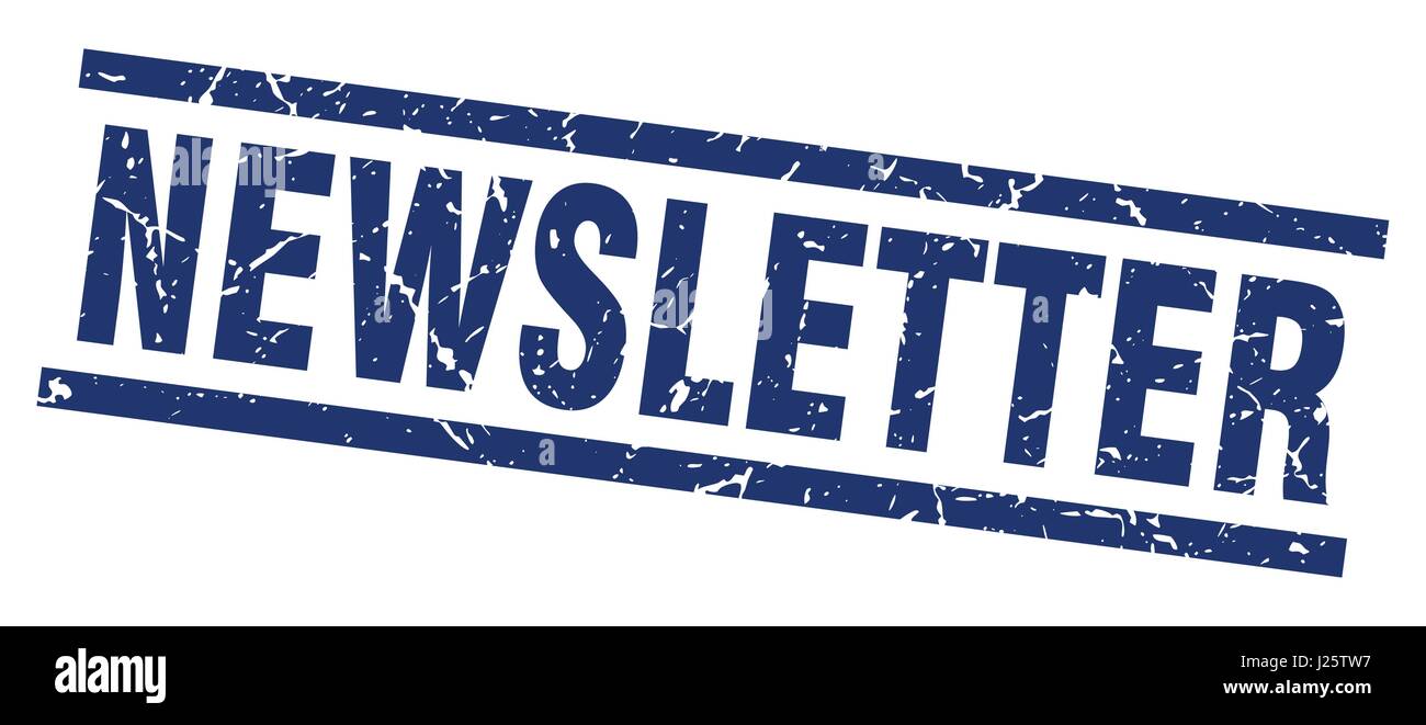 Newsletter stamp label square hi-res stock photography and images - Alamy
