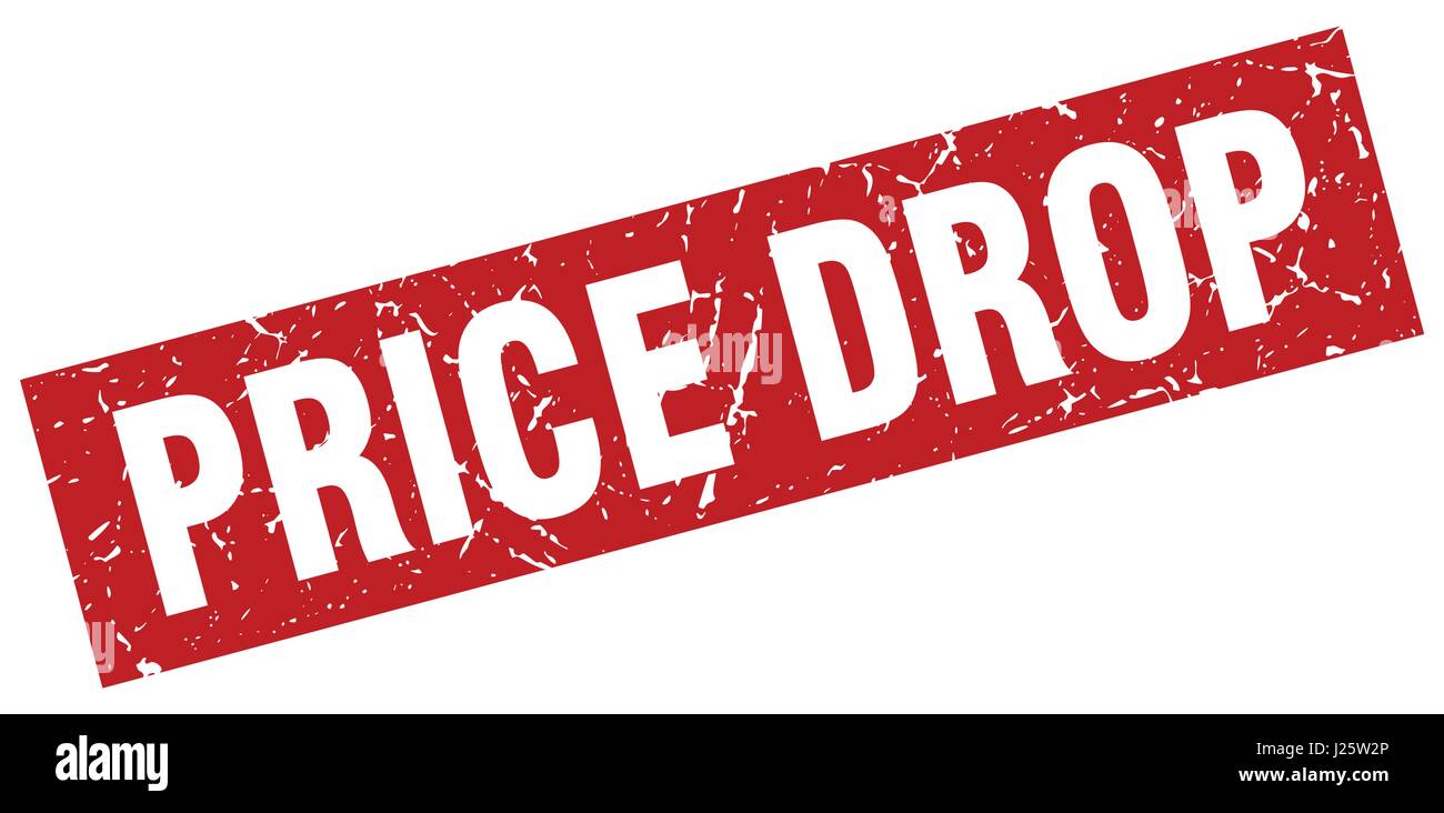 Price drop red rubber stamp hi-res stock photography and images - Alamy