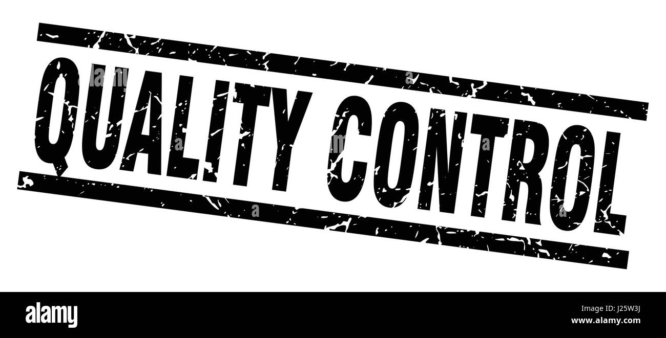 square grunge black quality control stamp Stock Vector Image & Art - Alamy