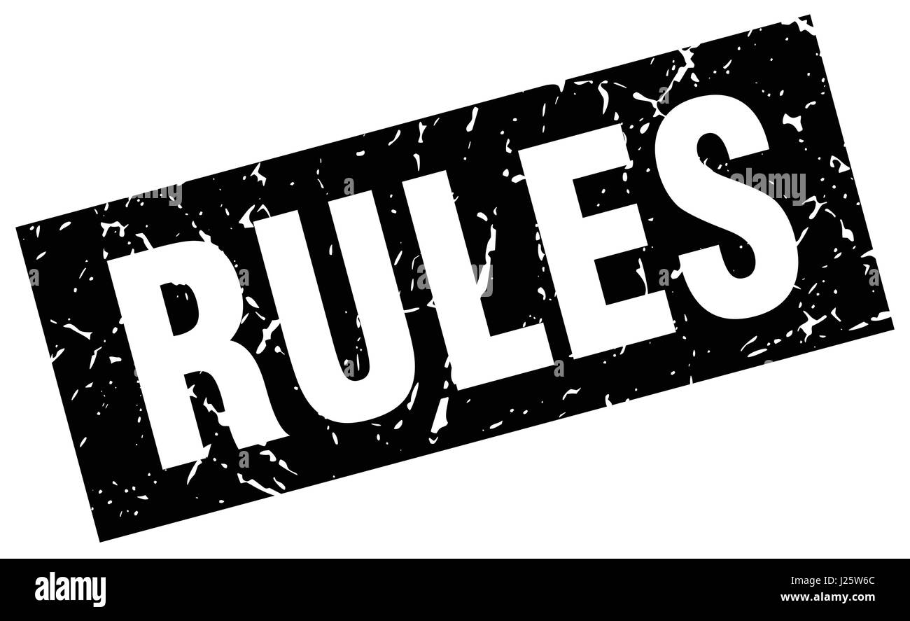 square grunge black rules stamp Stock Vector Image & Art - Alamy