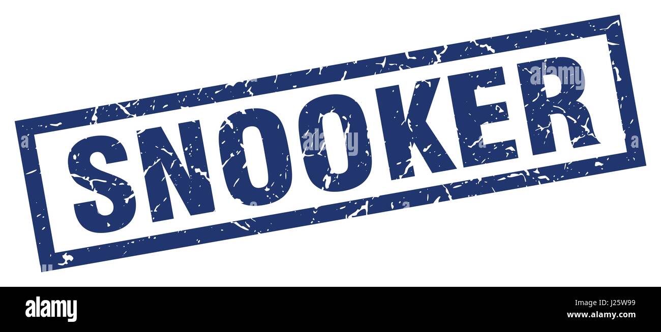 square grunge blue snooker stamp Stock Vector Image & Art - Alamy