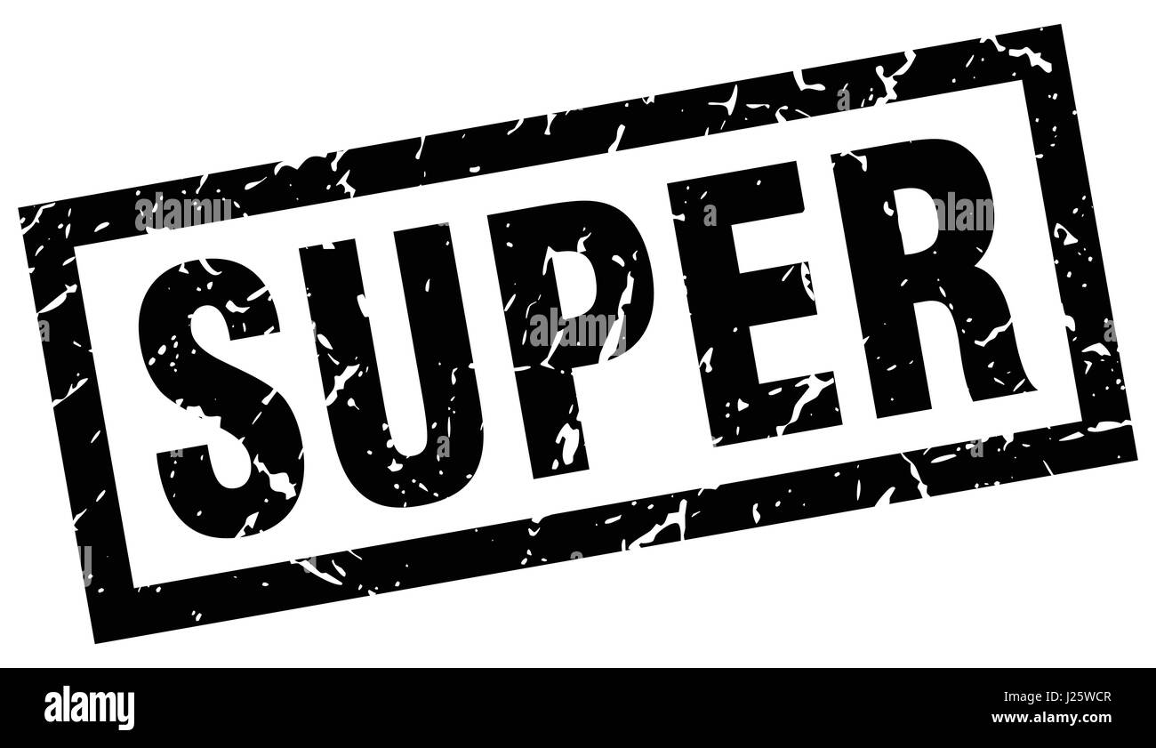 Super rubber stamp Black and White Stock Photos & Images - Alamy