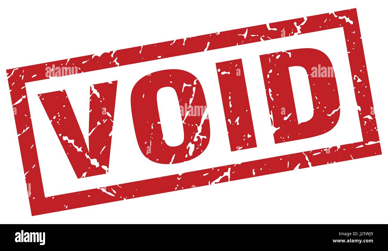 square grunge red void stamp Stock Vector Image & Art - Alamy