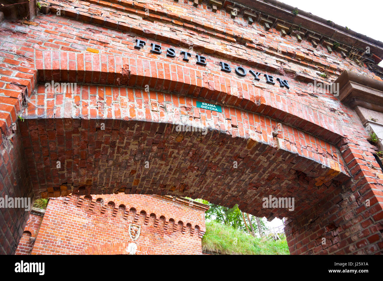 Boyen Fortress in Gizycko, Poland Stock Photo - Alamy