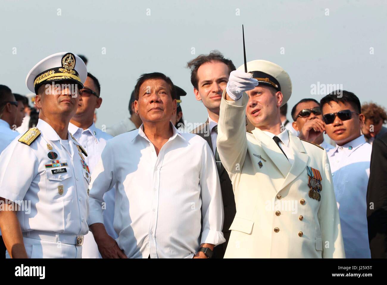 Philippine navy commander vice admiral hi-res stock photography and ...
