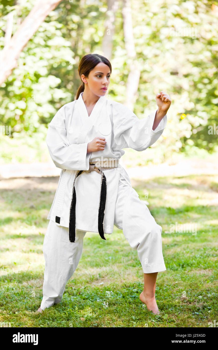 Vertical shot girl athlete hi-res stock photography and images - Alamy