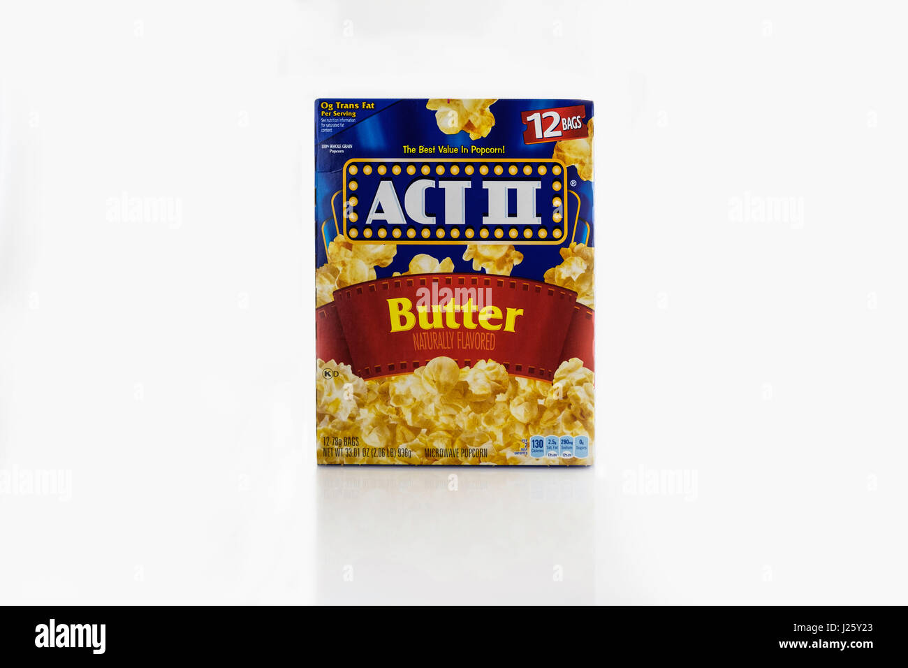 Box of act 11 popcorn hi-res stock photography and images - Alamy