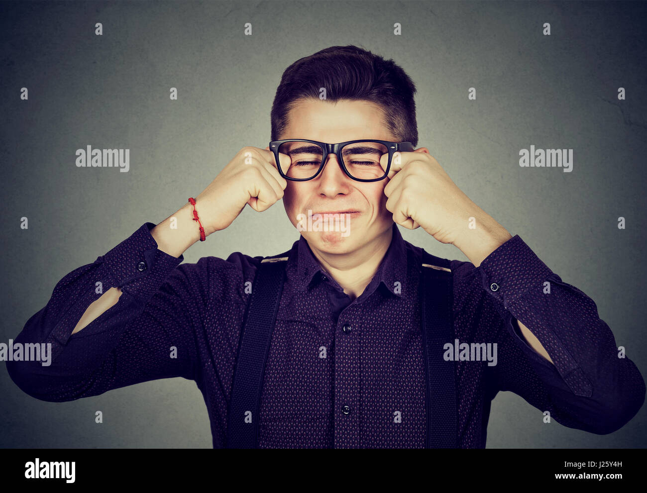 Young Man Crying Vintage High Resolution Stock Photography and Images ...