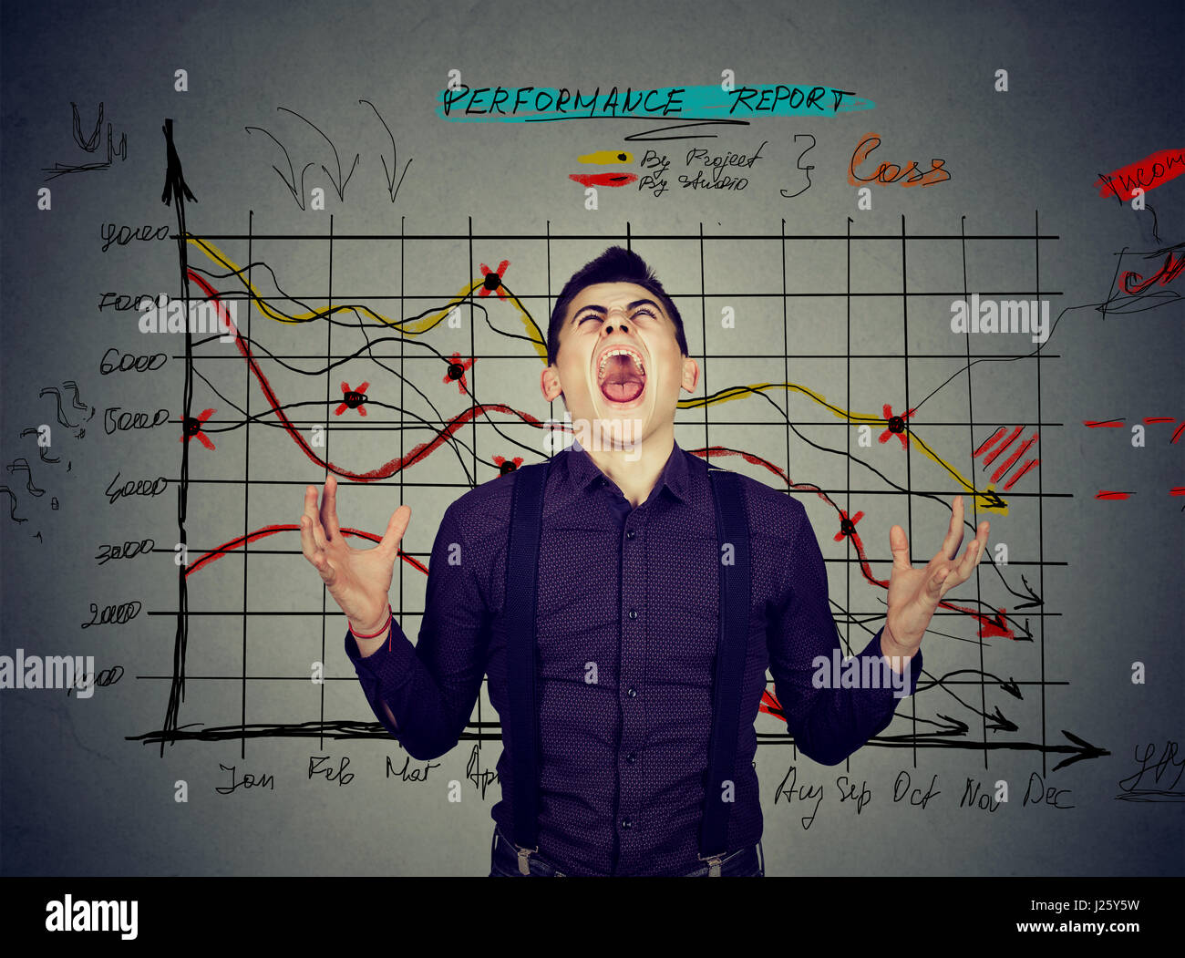 Poor performance chart hi-res stock photography and images - Alamy