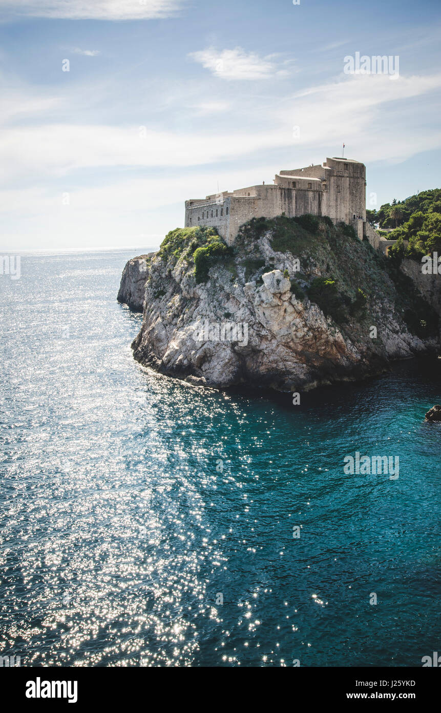 Fort Lovrijenac, Dubrovnik, Croatia Stock Photo - Alamy