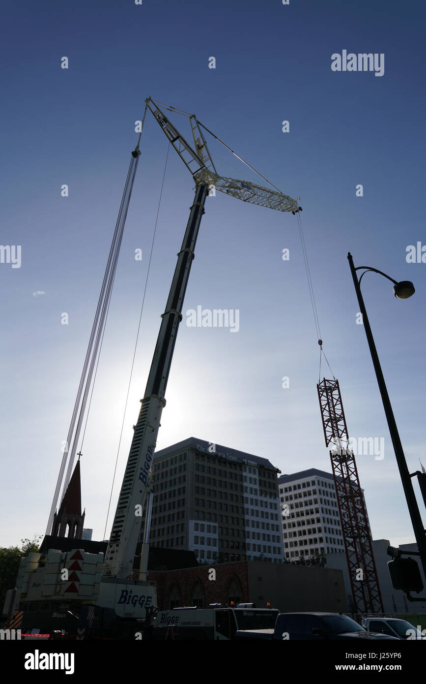 San Jose is Growing UP, Construction next to Saint James Park in ...