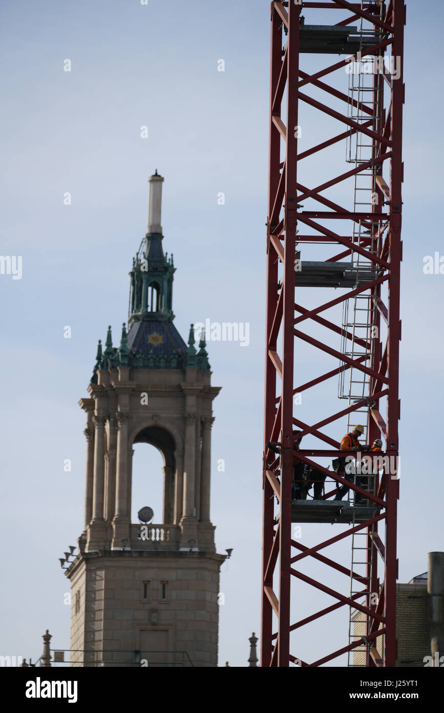 San Jose is Growing UP, Construction next to Saint James Park in ...
