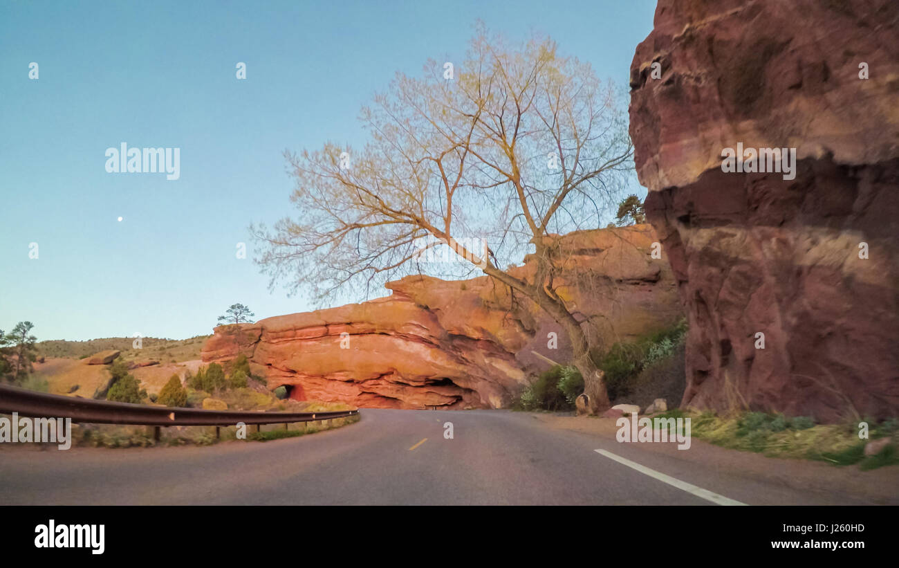 Red rocks amphitheatre concert hi-res stock photography and images - Alamy