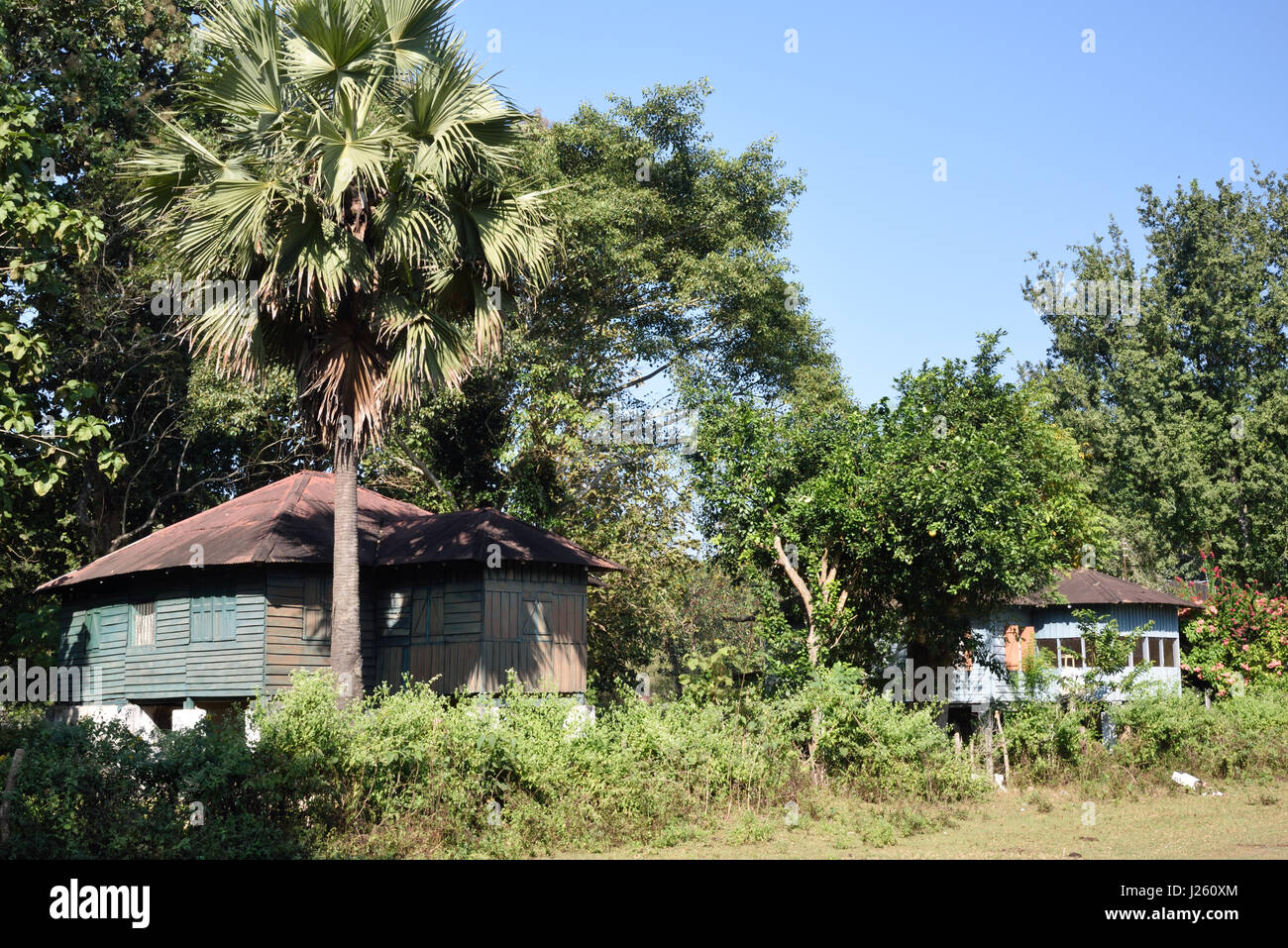 Tribal house at Alipurduar,West-Bengal,India Stock Photo - Alamy