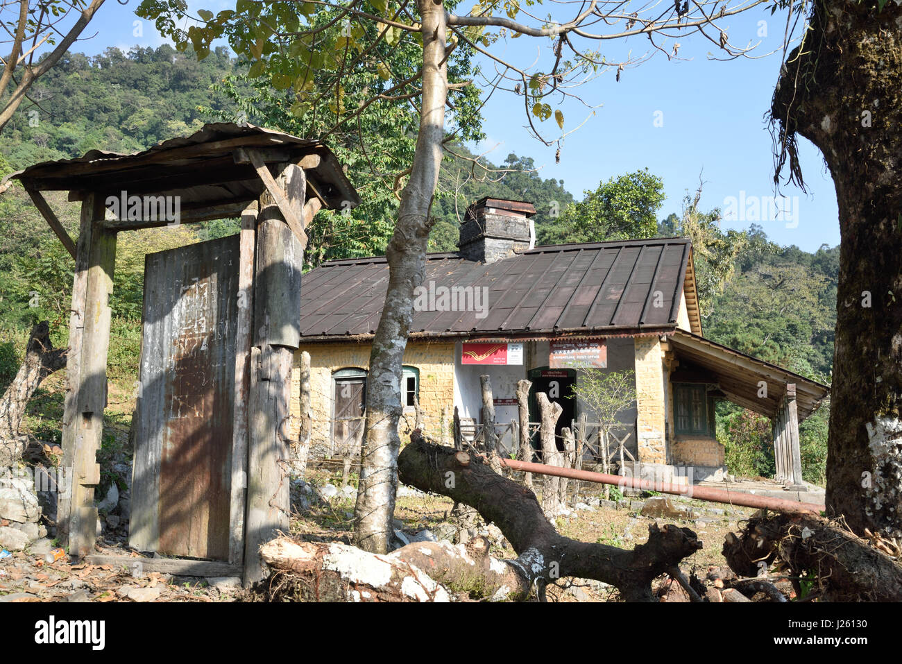 Indian post office building , Alipurduar,West-Bengal Stock Photo - Alamy
