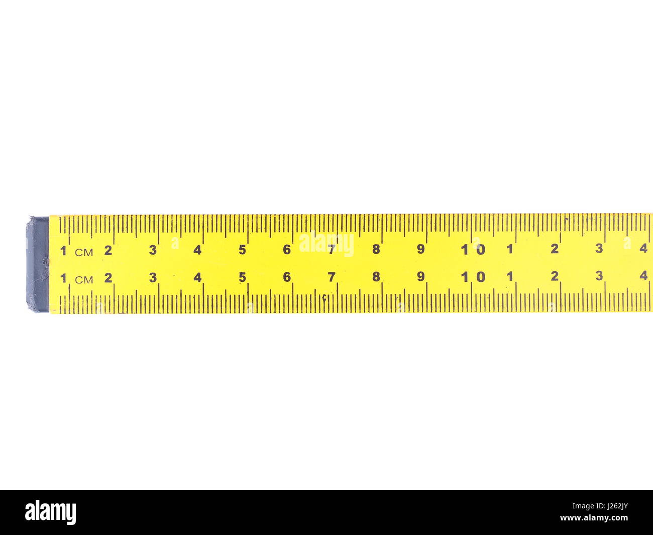 Yellow level on a white background Stock Photo - Alamy