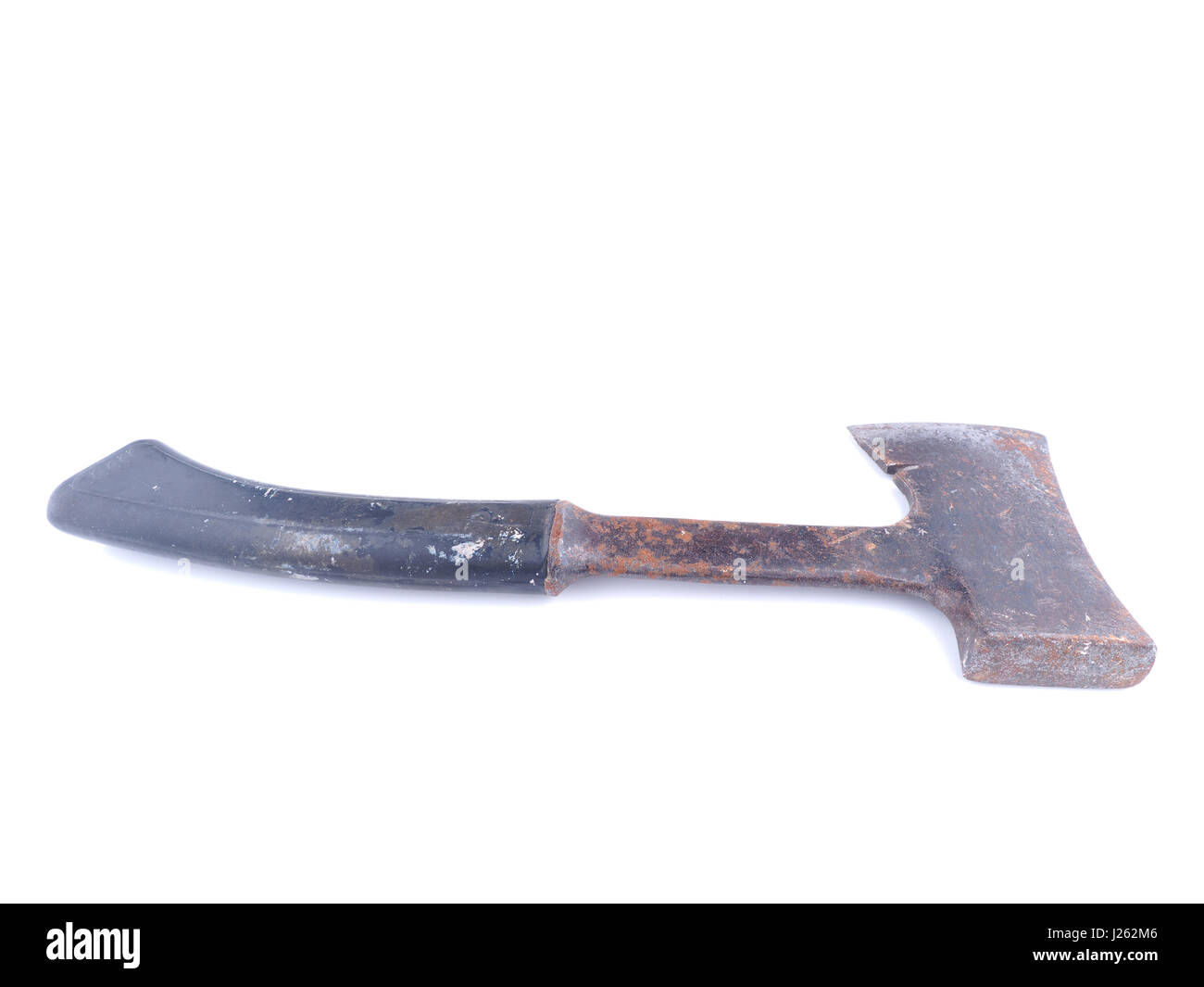 Old rusty ax on a white background Stock Photo - Alamy