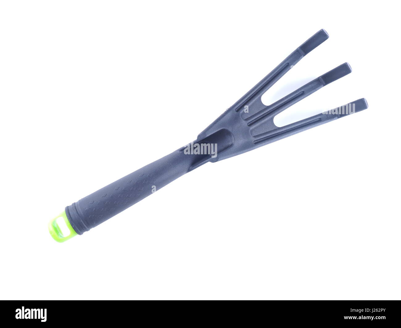 Plastic trident chopper on white background Stock Photo - Alamy