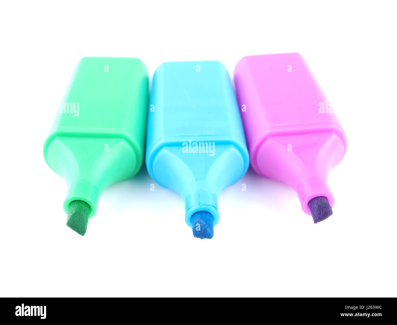 Colored text separator on white background Stock Photo - Alamy