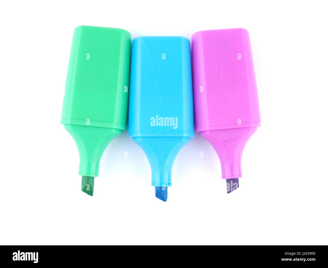 Colored text separator on white background Stock Photo - Alamy