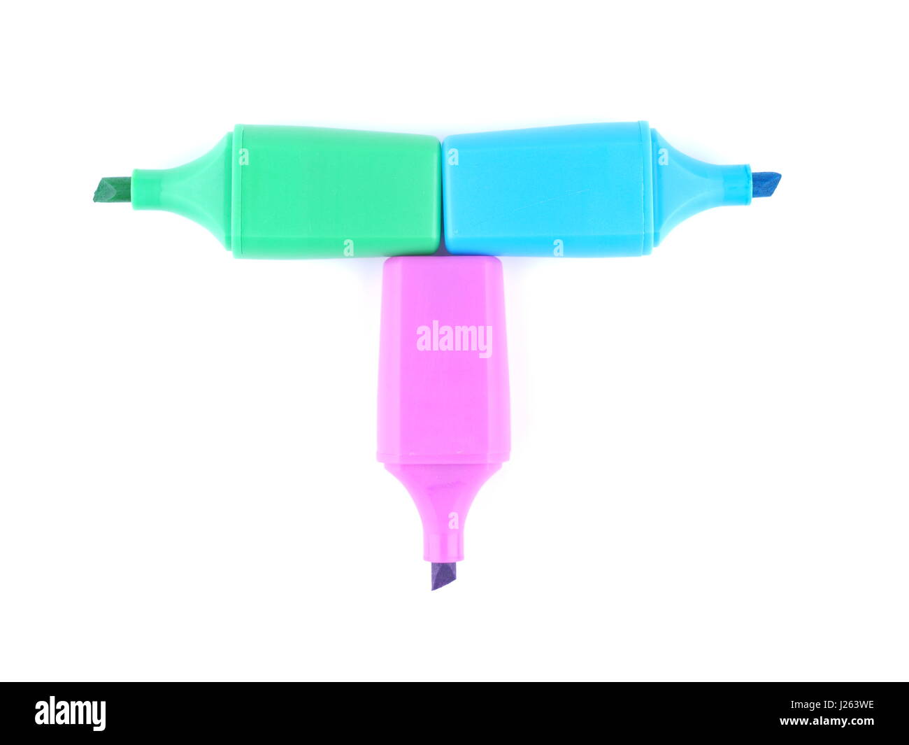 Colored text separator on white background Stock Photo - Alamy