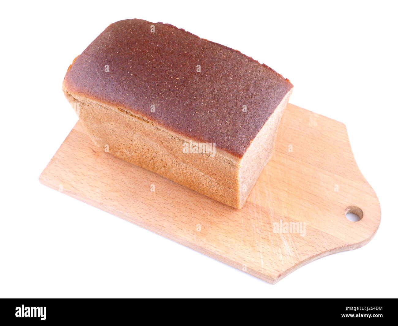 bread on a white background Stock Photo - Alamy