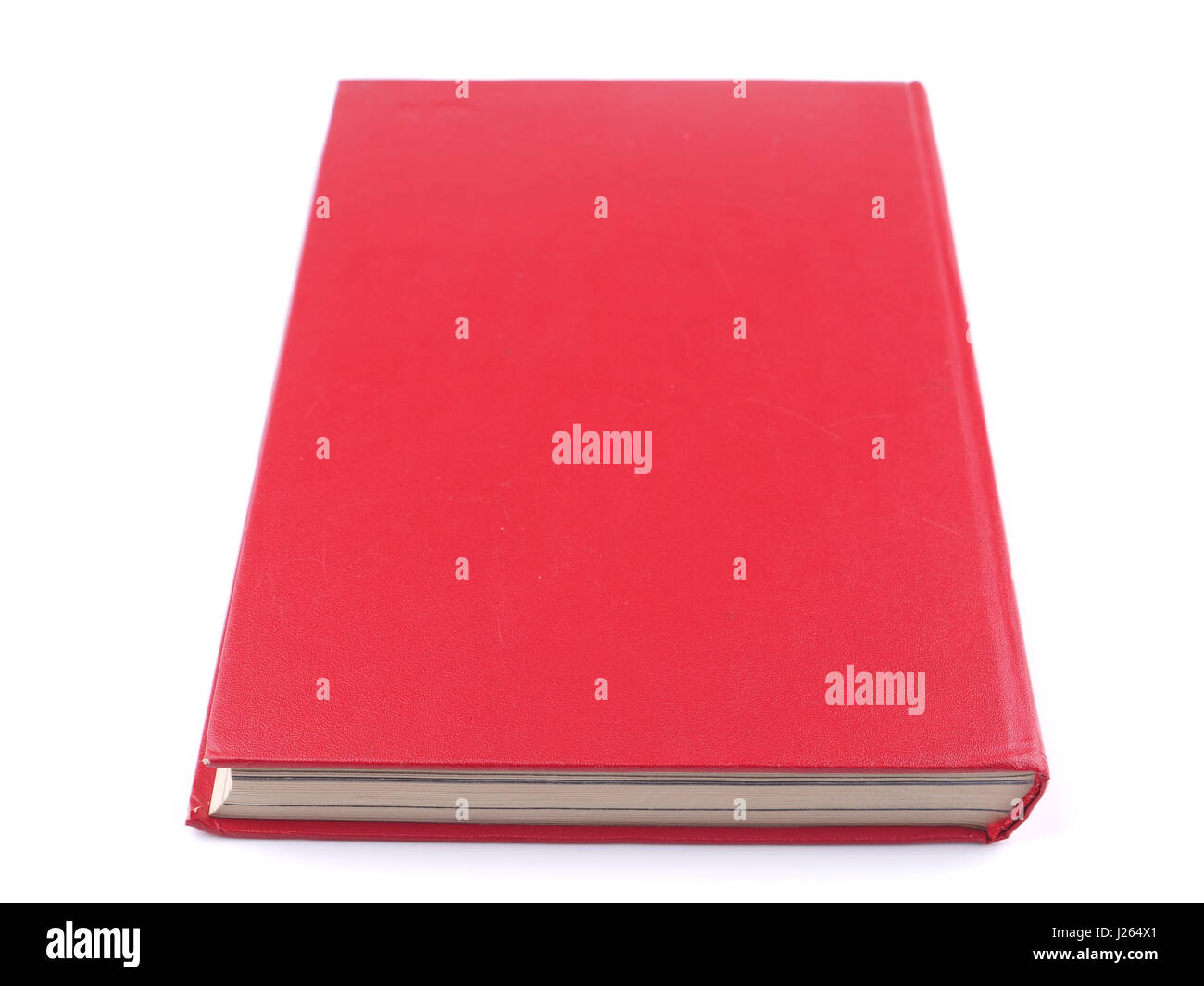 red book on a white background Stock Photo - Alamy