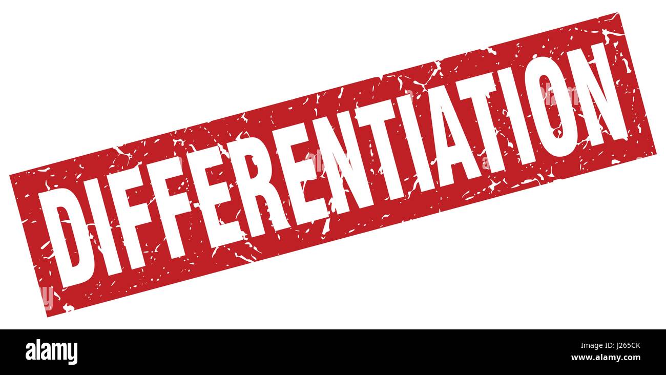 Square grunge red differentiation hi-res stock photography and images ...