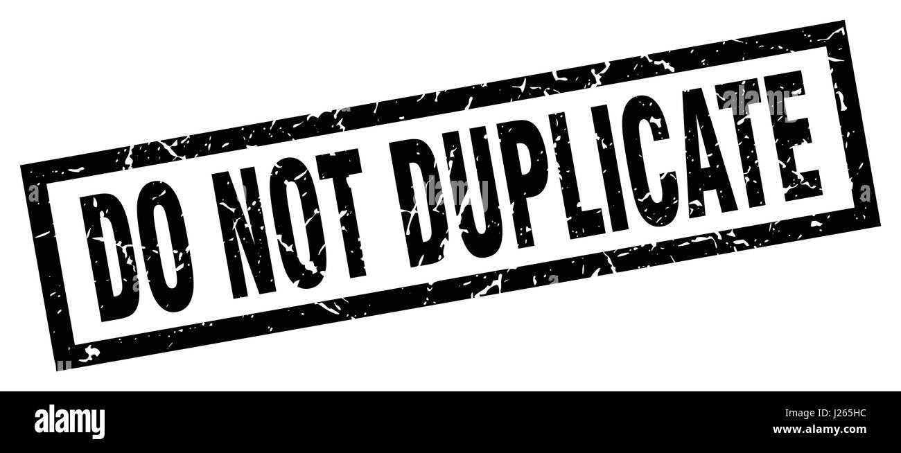 Duplicate stamp Black and White Stock Photos & Images - Alamy