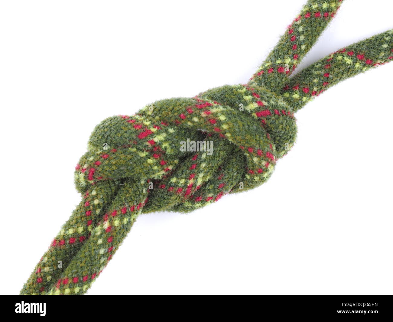 rope knot on a white background Stock Photo - Alamy