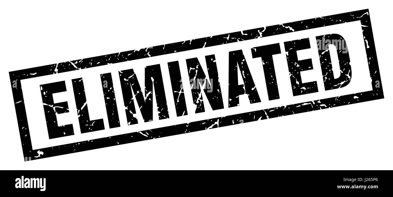 Was eliminated Stock Vector Images - Alamy