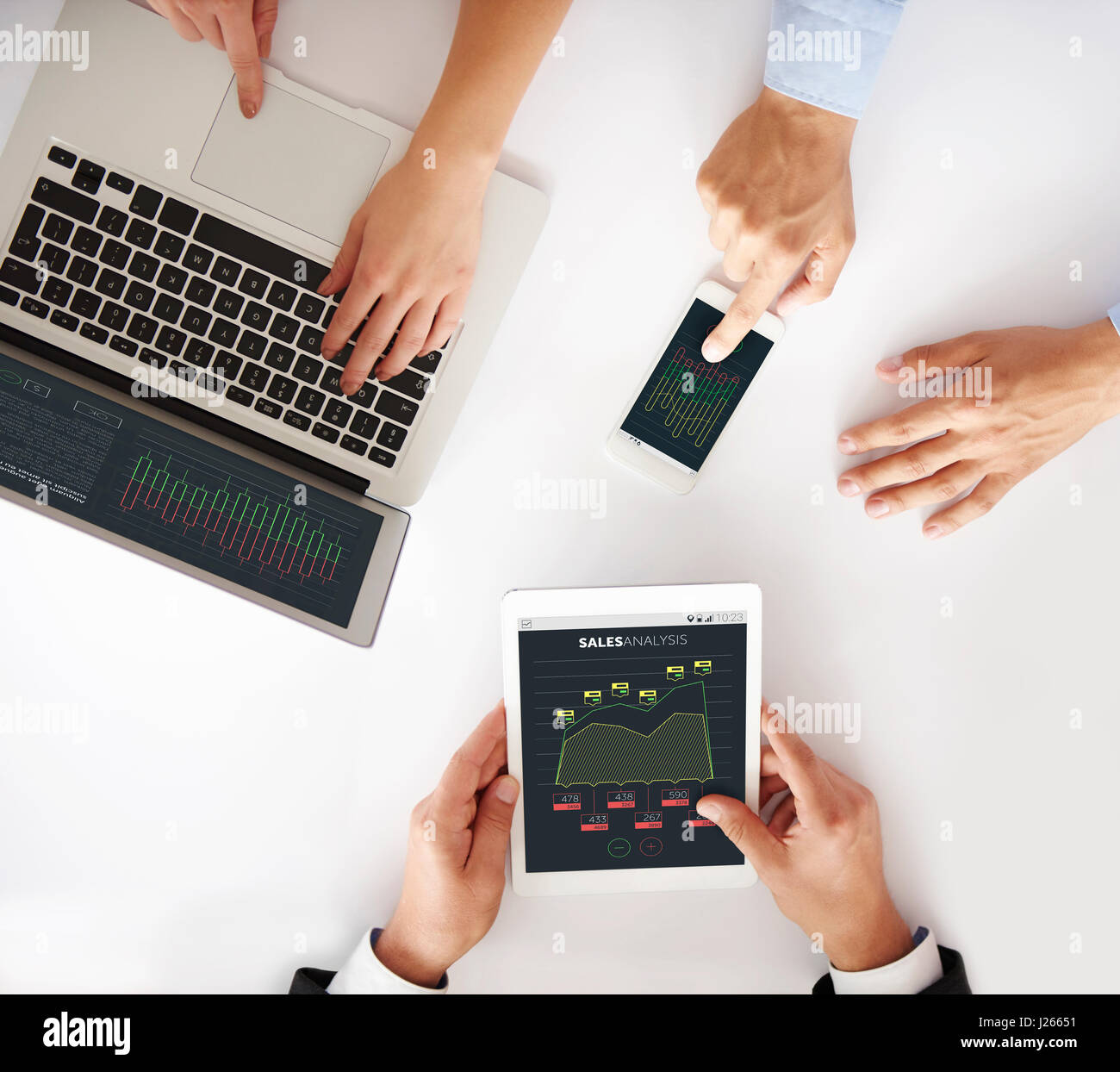 Business chart vector hi-res stock photography and images - Alamy