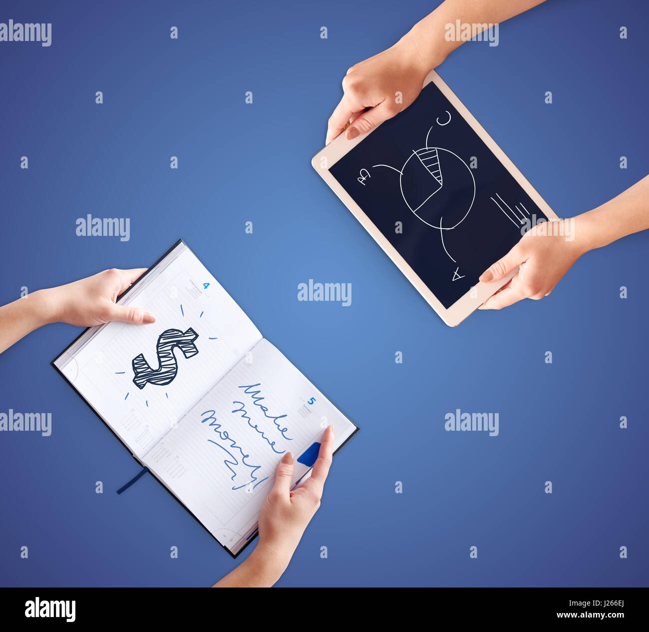 Human hand traditional notebook hi-res stock photography and images - Alamy