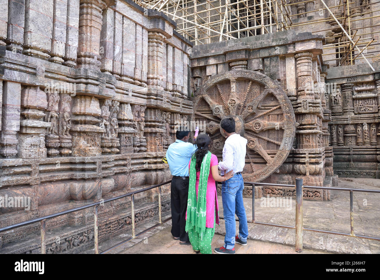 Konark Sun Temple, Puri, Orissa, India Stock Photo - Alamy