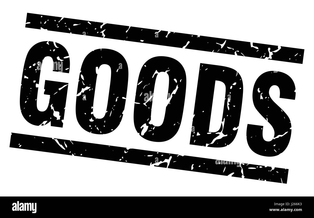 square grunge black goods stamp Stock Vector Image & Art - Alamy